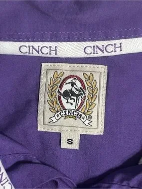 Cinch | Shirts | Cinch Mens Purple Buttondown Dress Shirt | Poshmark